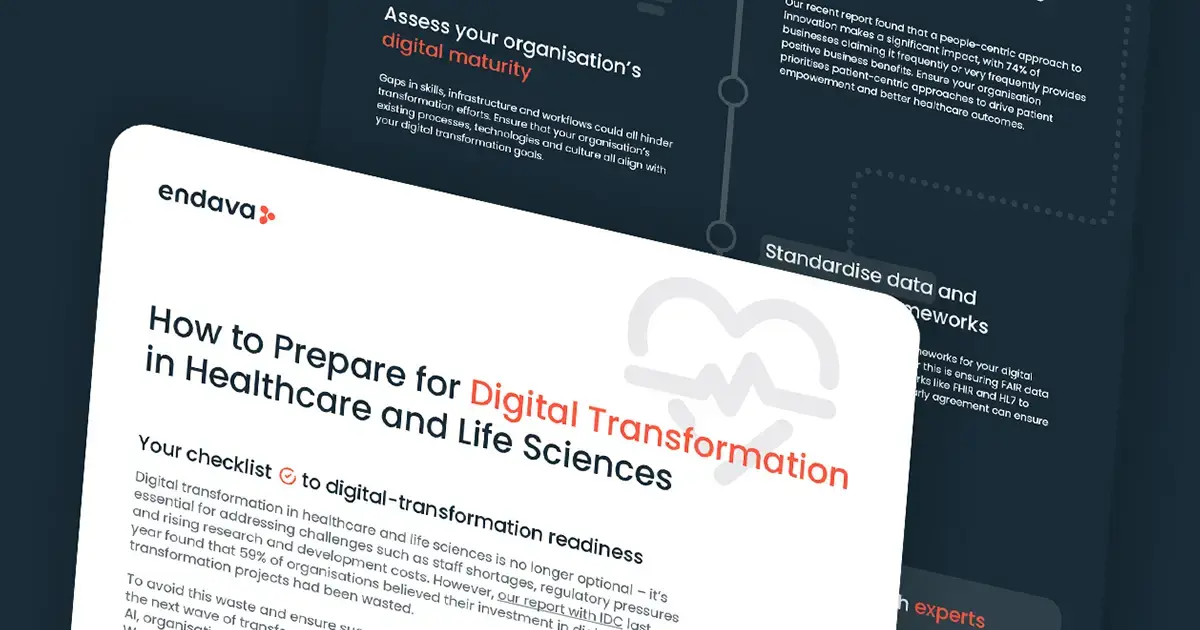 How To Prepare for Digital Transformation in Healthcare | Endava